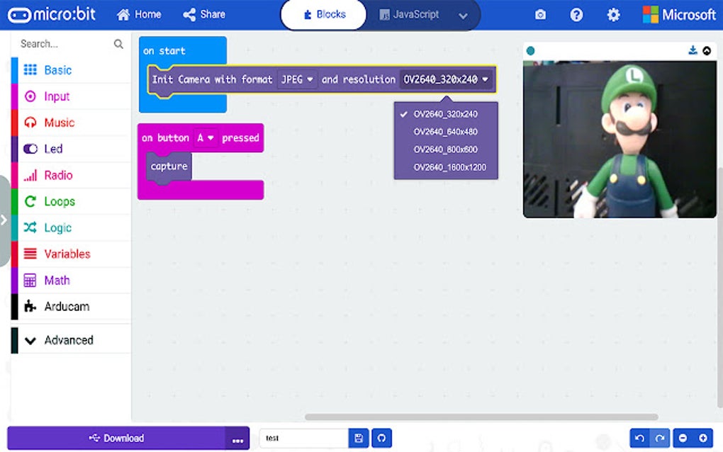 Arducam For Makecode for Google Chrome - Extension Download