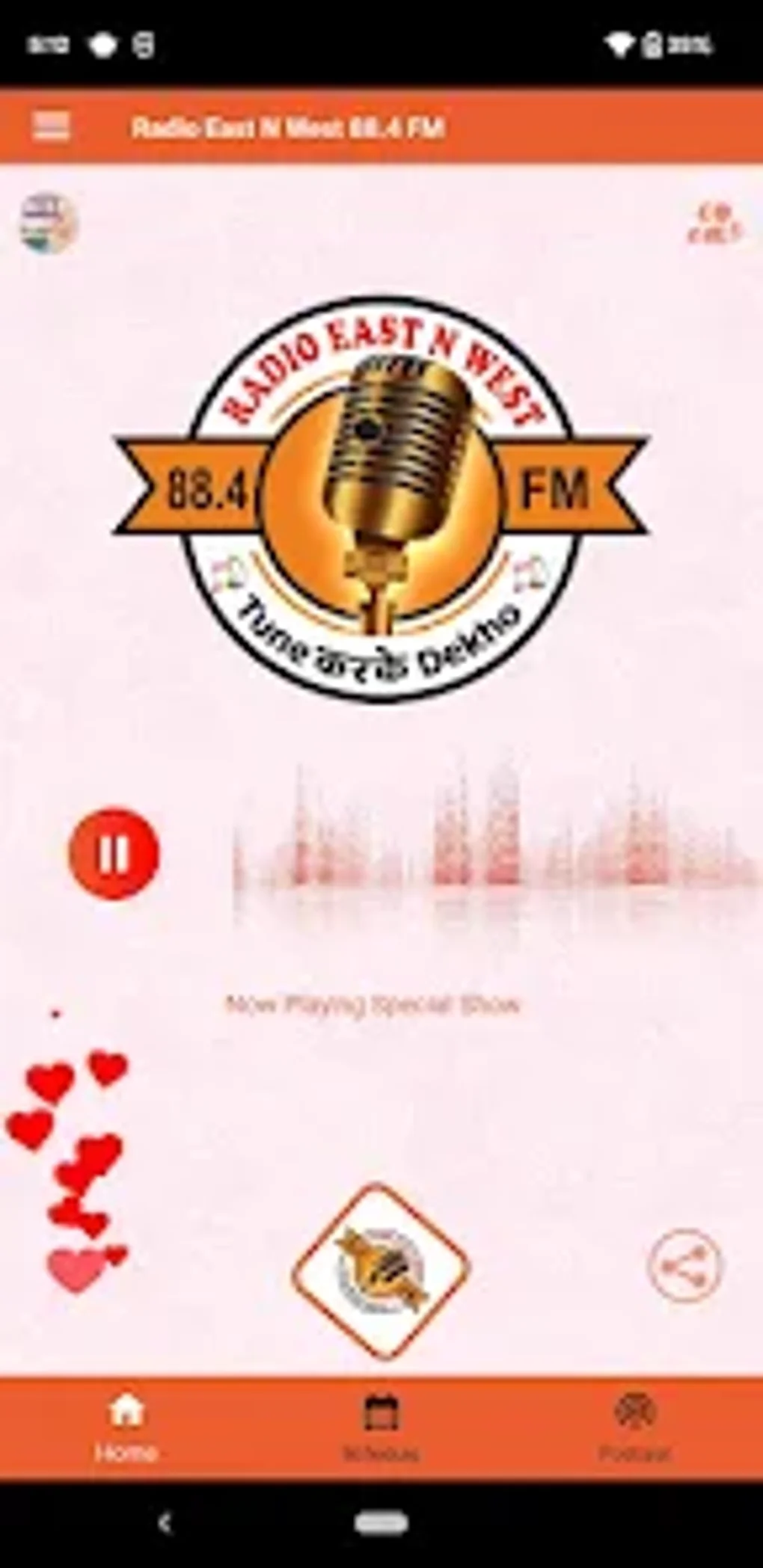 Radio East N West 88.4 FM สำหรับ Android - ดาวน์โหลด
