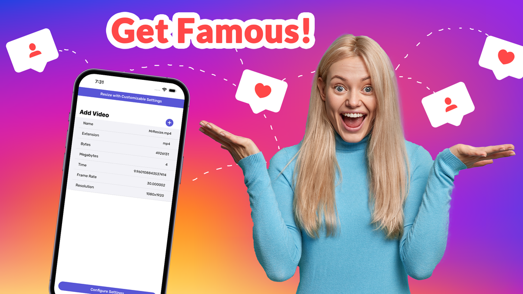 iPhone 용 More Followers Instagram Size - 다운로드