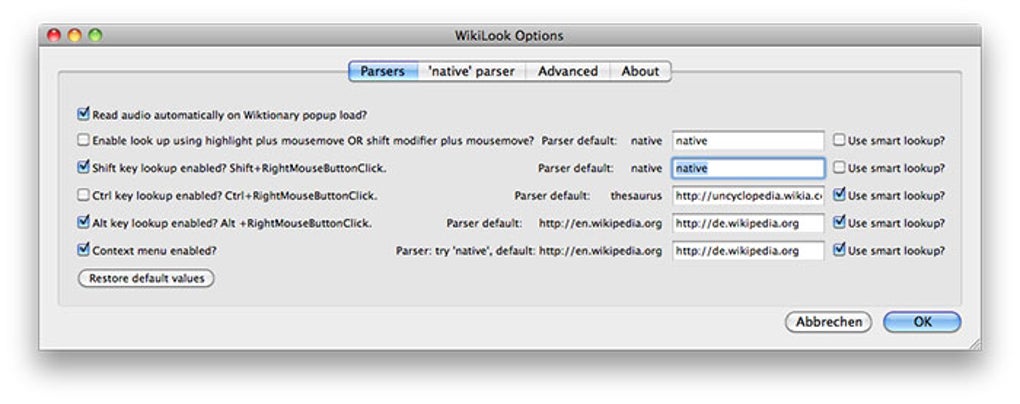 WikiLook für Mac - Download