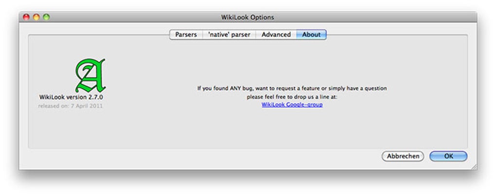 WikiLook für Mac - Download