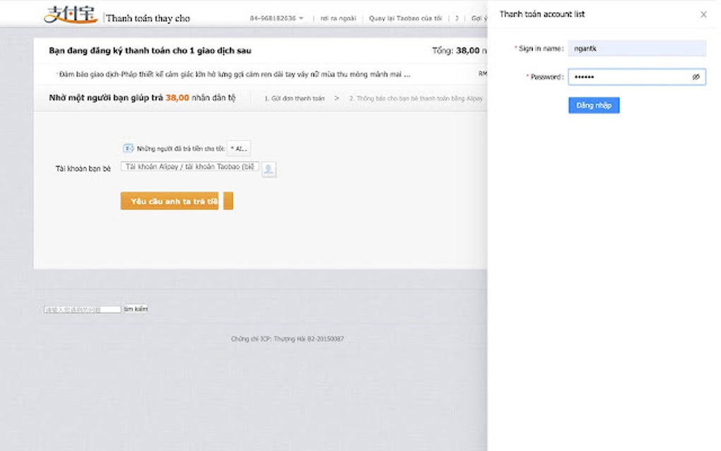 Công cụ thanh toán hộ para Google Chrome - Extensión Descargar