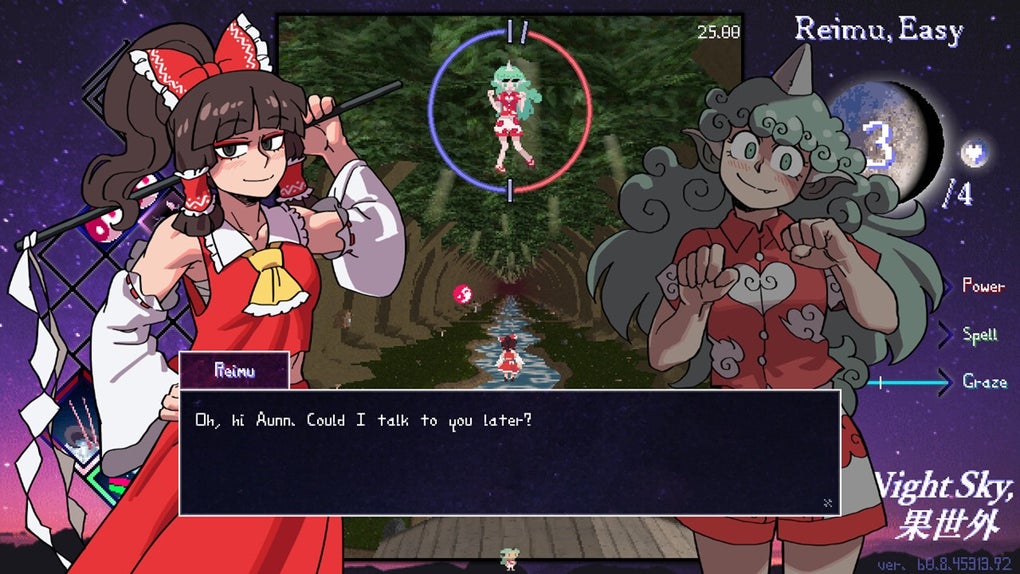 Touhou Lensed Night Sky, Kaseigai - Download