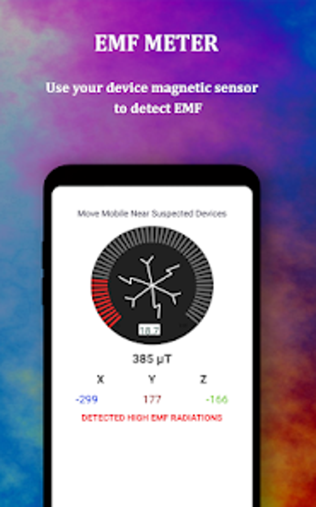 EMF detector and Emf meter for Android - Download