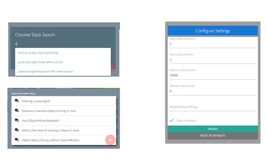Quick StackOverflow para Google Chrome - Extensión Descargar