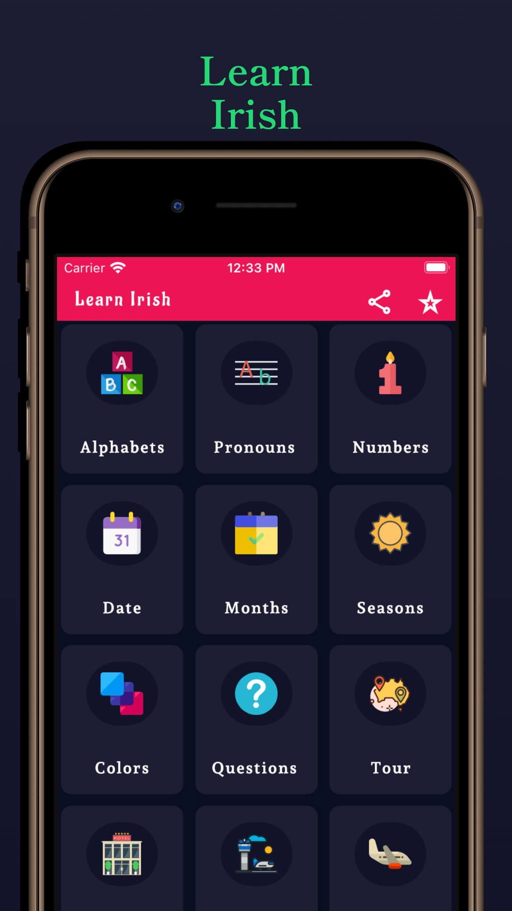 Irish Learning - Beginners para iPhone - Descargar