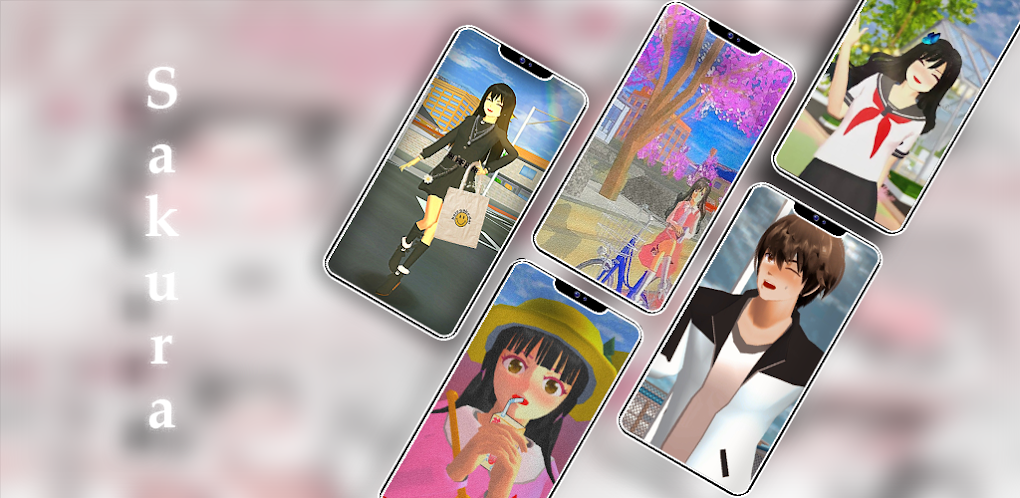 Sakura School Wallpaper 4K for Android - Download