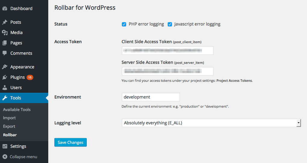 Rollbar For Wordpress Download