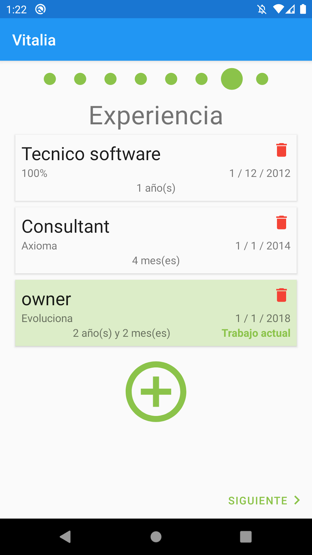 Vitalia - Hoja de vida Colombia para Android - Descargar