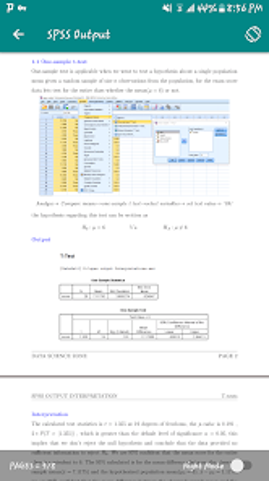 Spss Output Interpretations For Android Download
