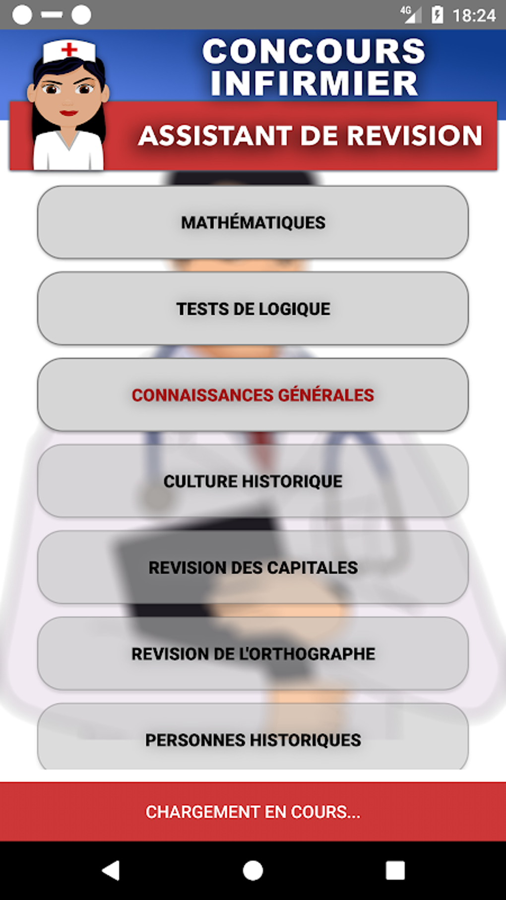 Concours Infirmier APK สำหรับ Android - ดาวน์โหลด