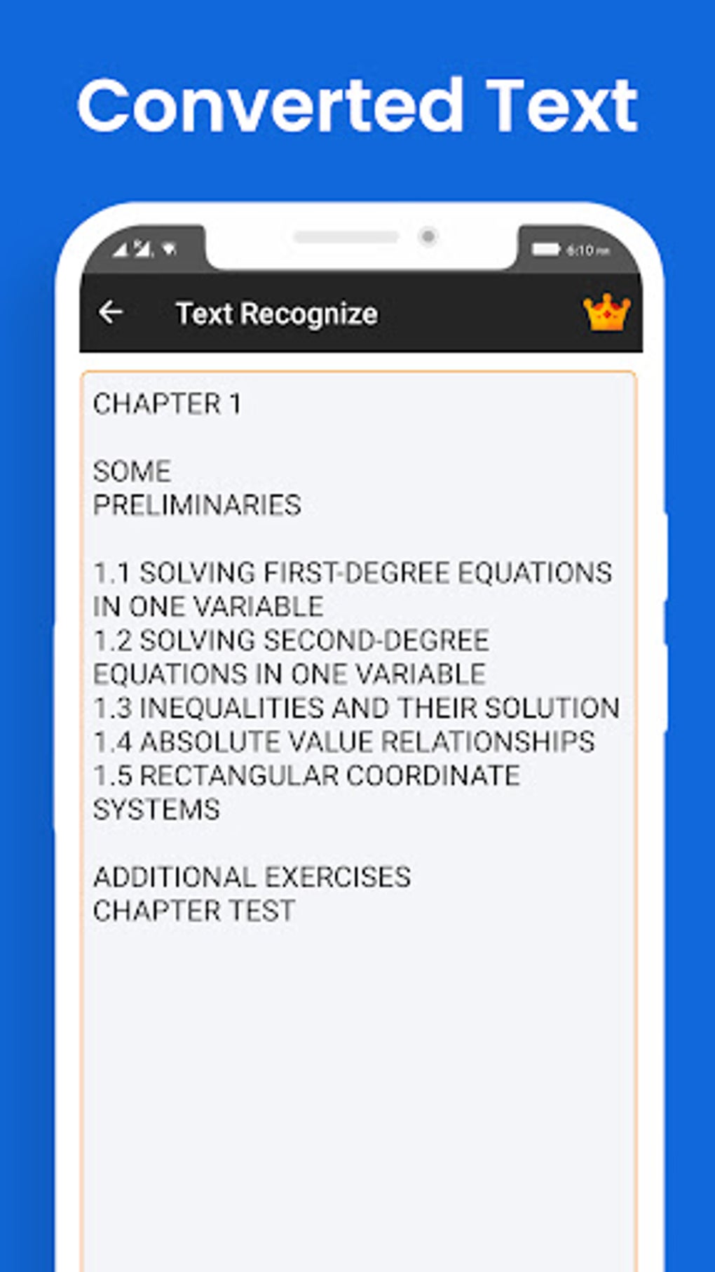 Pic Reader - Image to Text Converter, Scanner, OCR für Android - Download