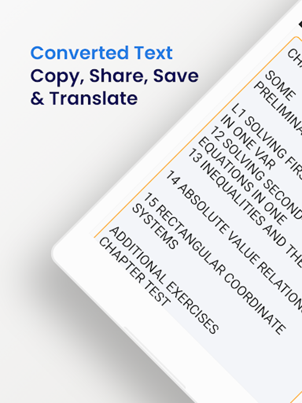 Pic Reader - Image to Text Converter, Scanner, OCR für Android - Download