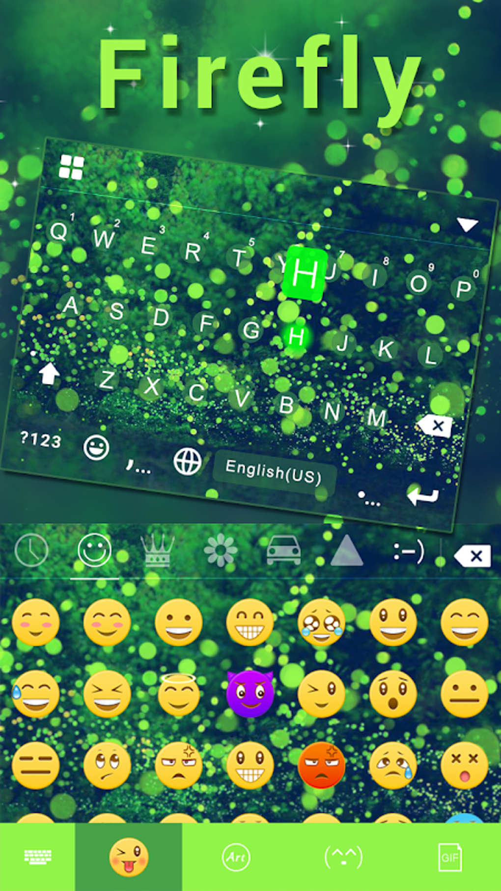 Firefly Kika Keyboard Theme APK for Android - Download