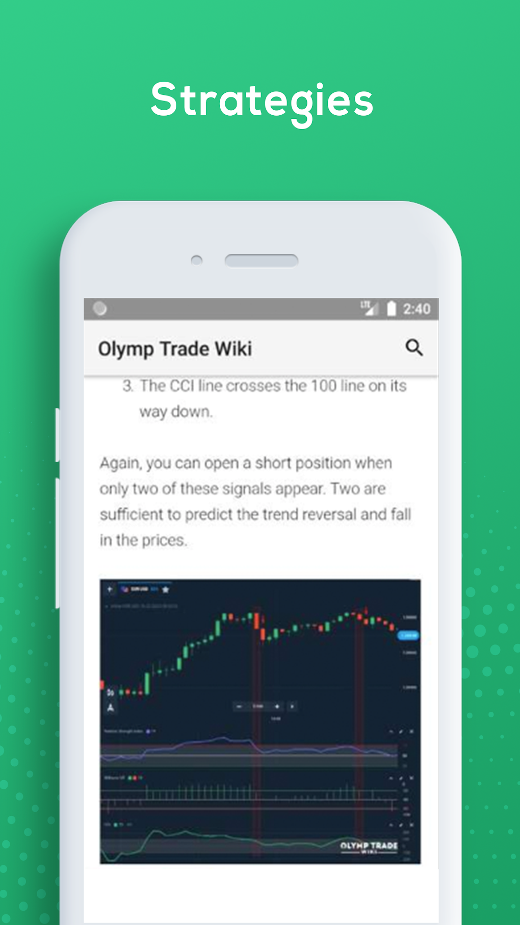 Wiki - Olymp Trade Strategies platform guide for Android - Download