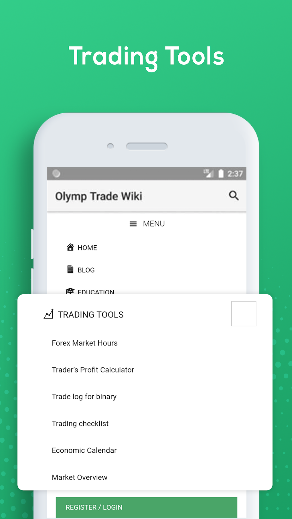 Wiki - Olymp Trade Strategies platform guide for Android - Download