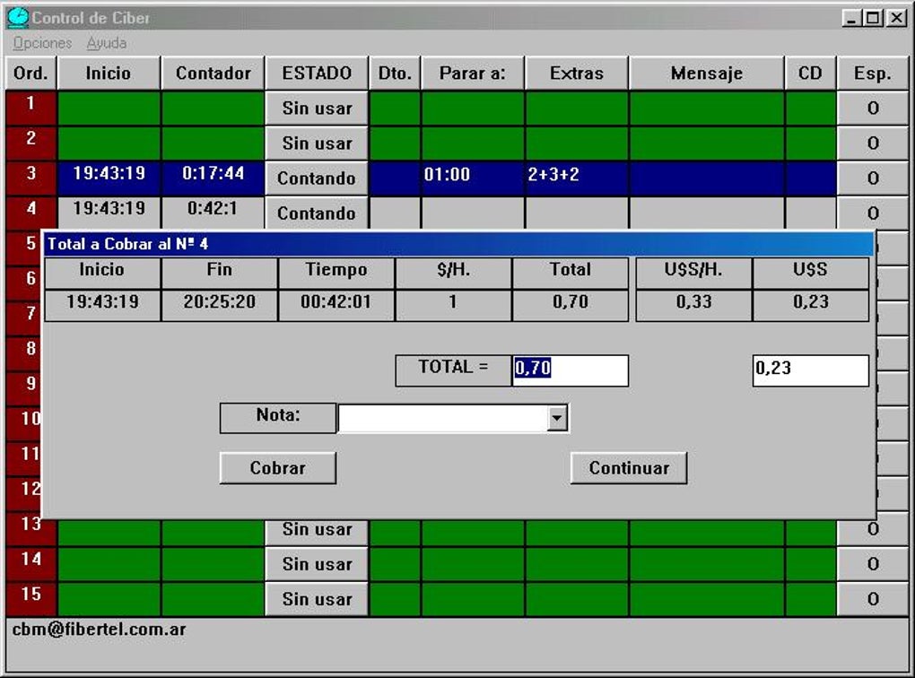 Control de Ciber Cliente - Descargar