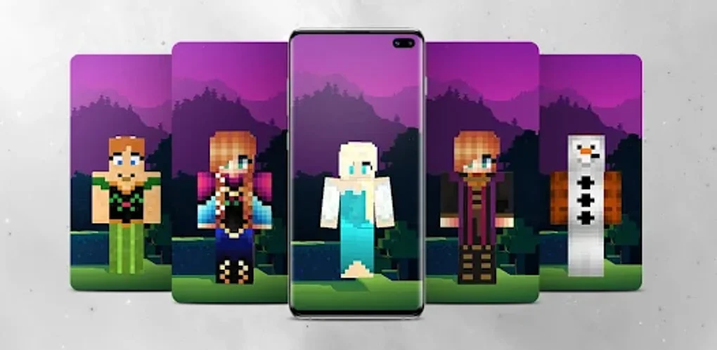 Frozen Skin for Minecraft per Android - Download
