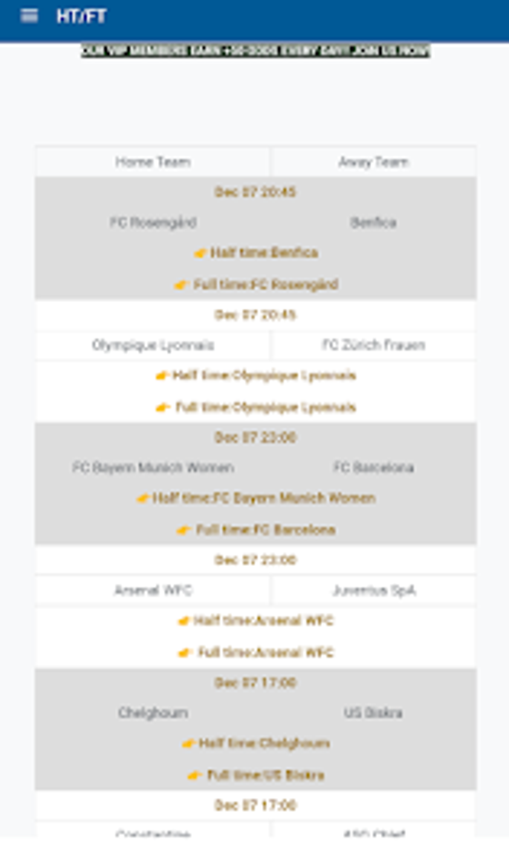 Ultra Tips Bet pour Android - Télécharger