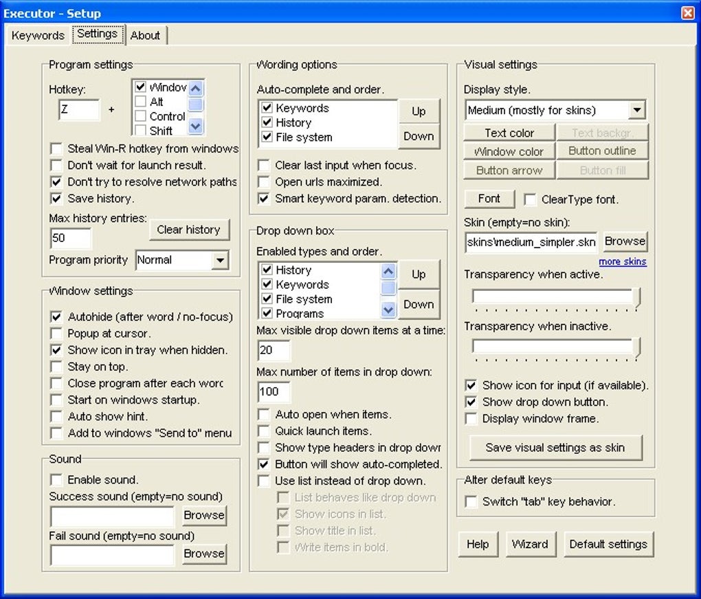 Executor Portable - Descargar