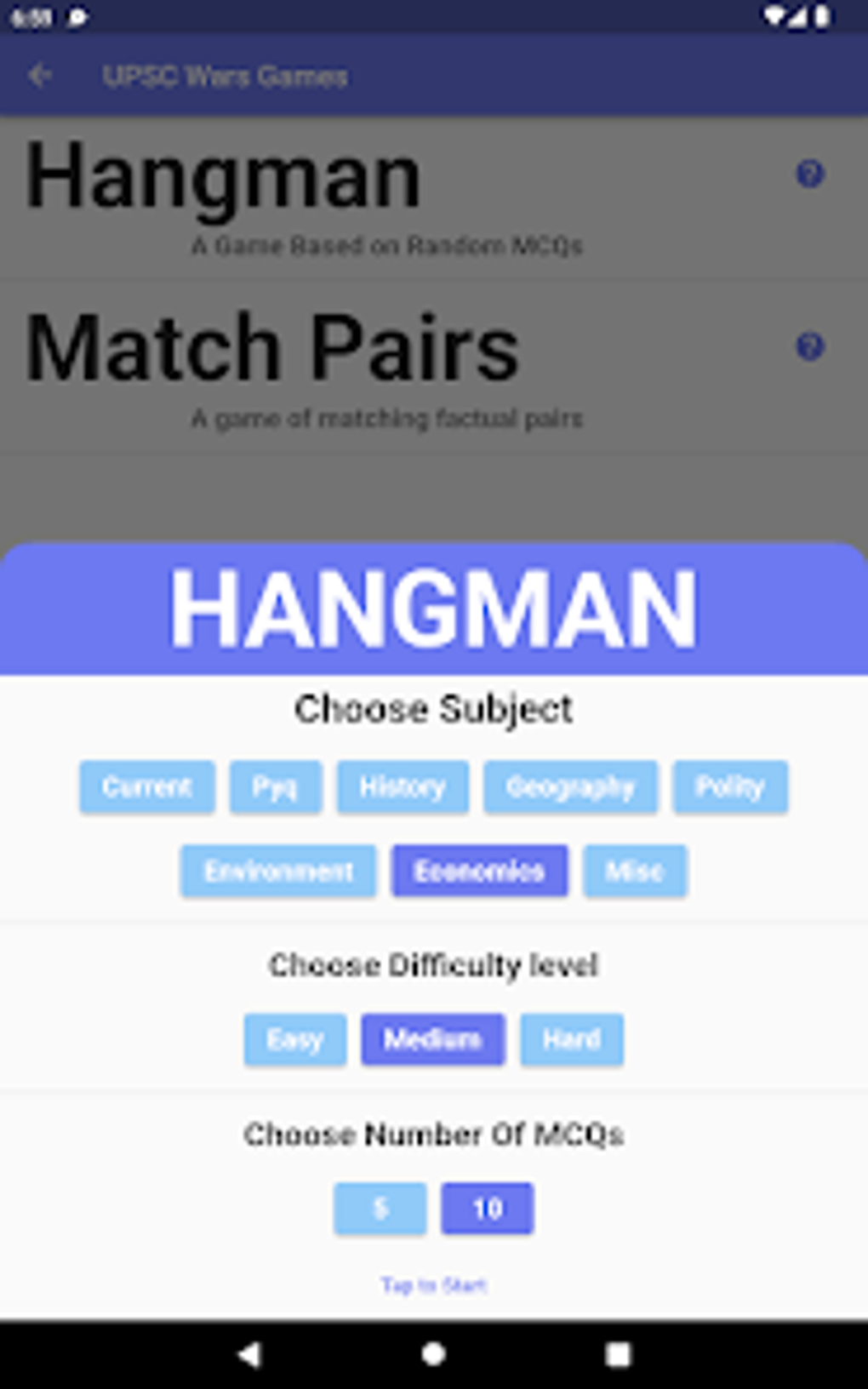 UpscWars:Upsc PrelimsMcqGames APK for Android - Download
