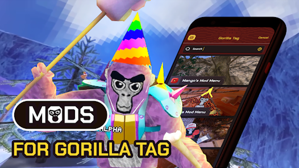 Mods for Gorilla Tag APK para Android - Descargar