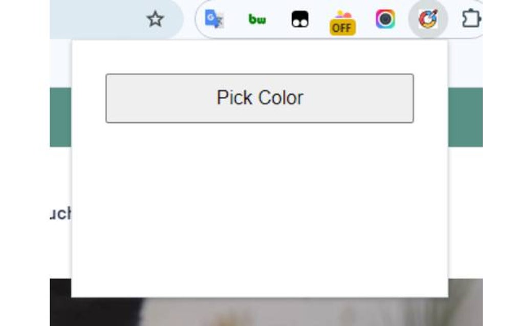 Color Picker Tool cho Google Chrome - Tiện ích mở rộng Tải về