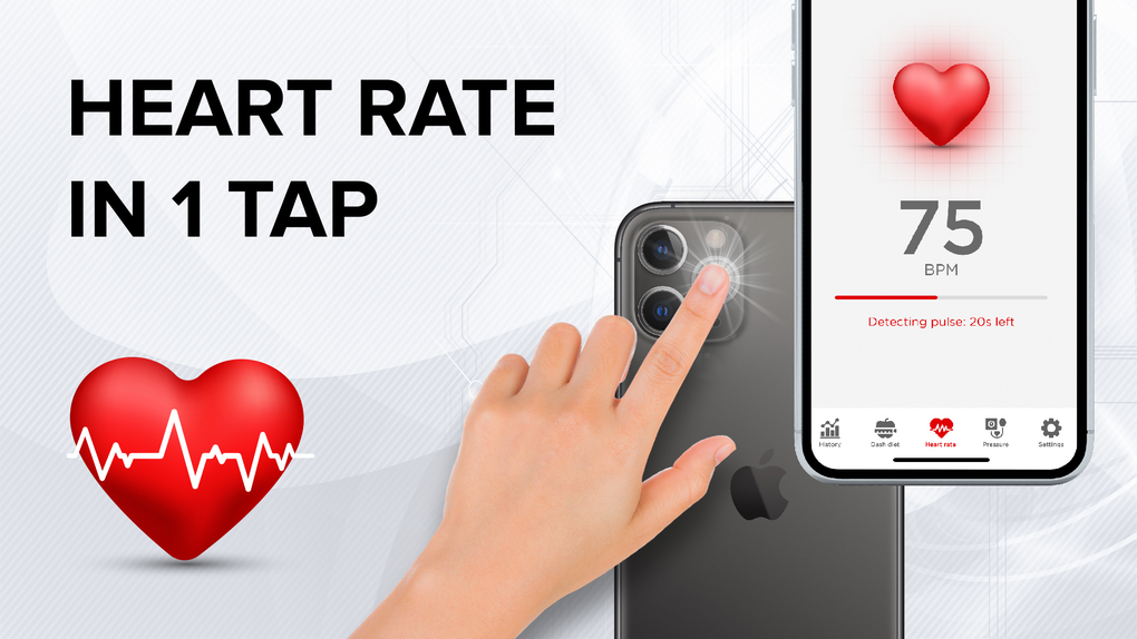 PulseCheck: Heart Rate Scanner for iPhone - Download
