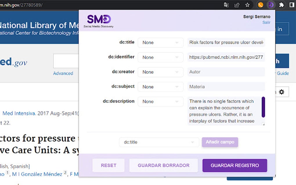 Social Media Discovery for Google Chrome - Extension Download