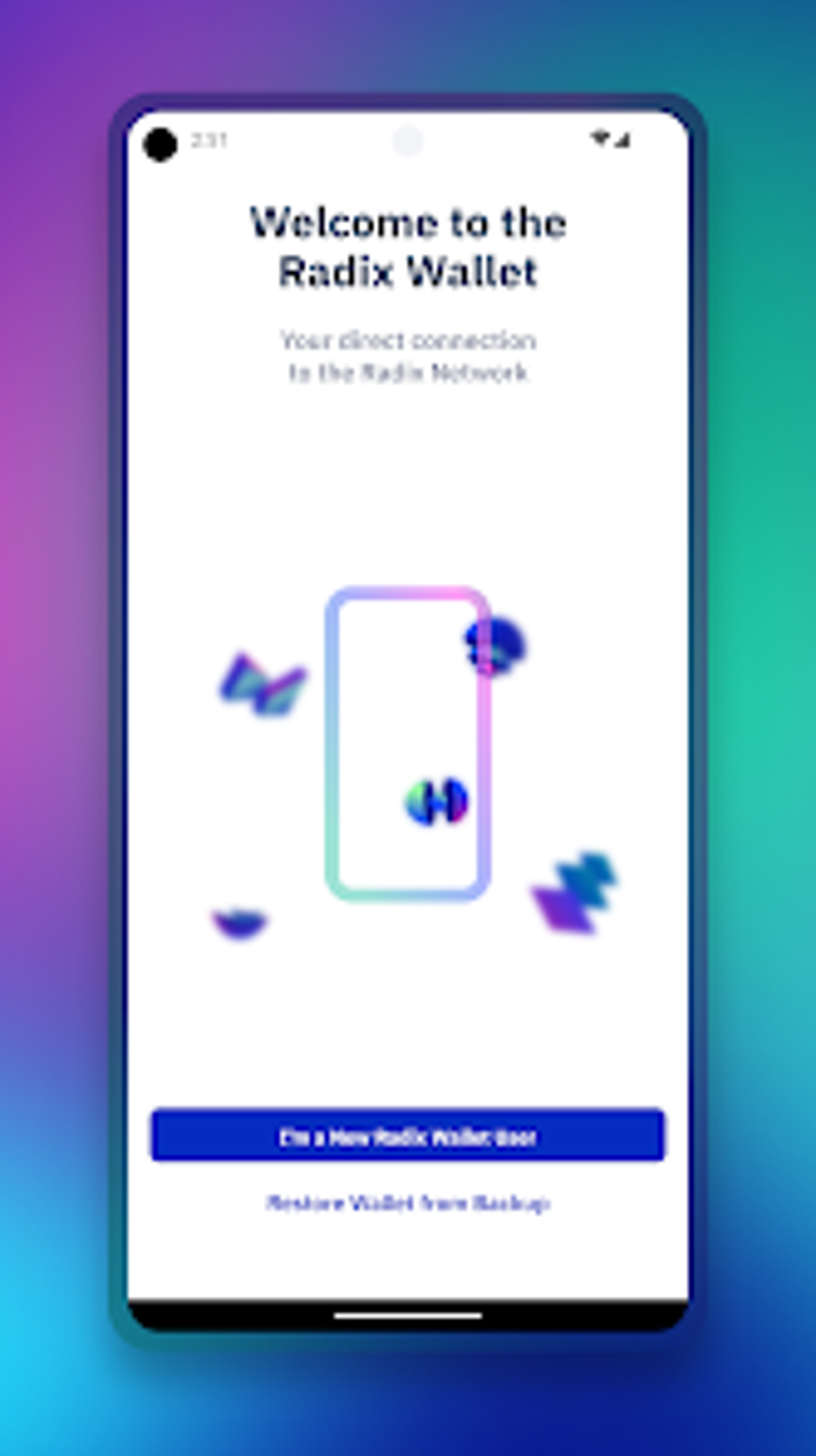 Android 용 Radix Wallet - 다운로드