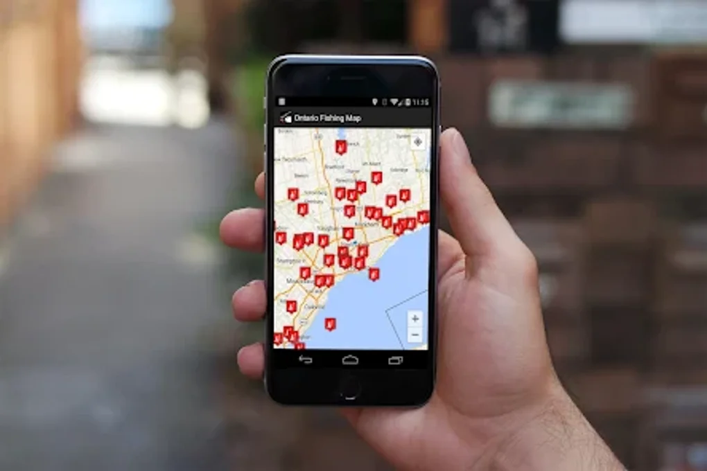 Ontario Fishing Map for Android - Download