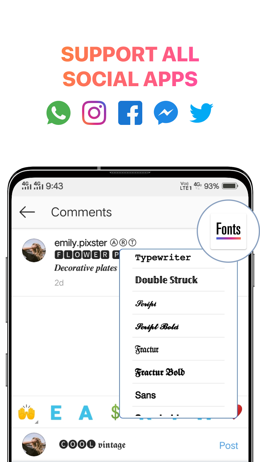 Cool Fonts For Instagram Bio Android cool-fonts-for-instagram-bio-android