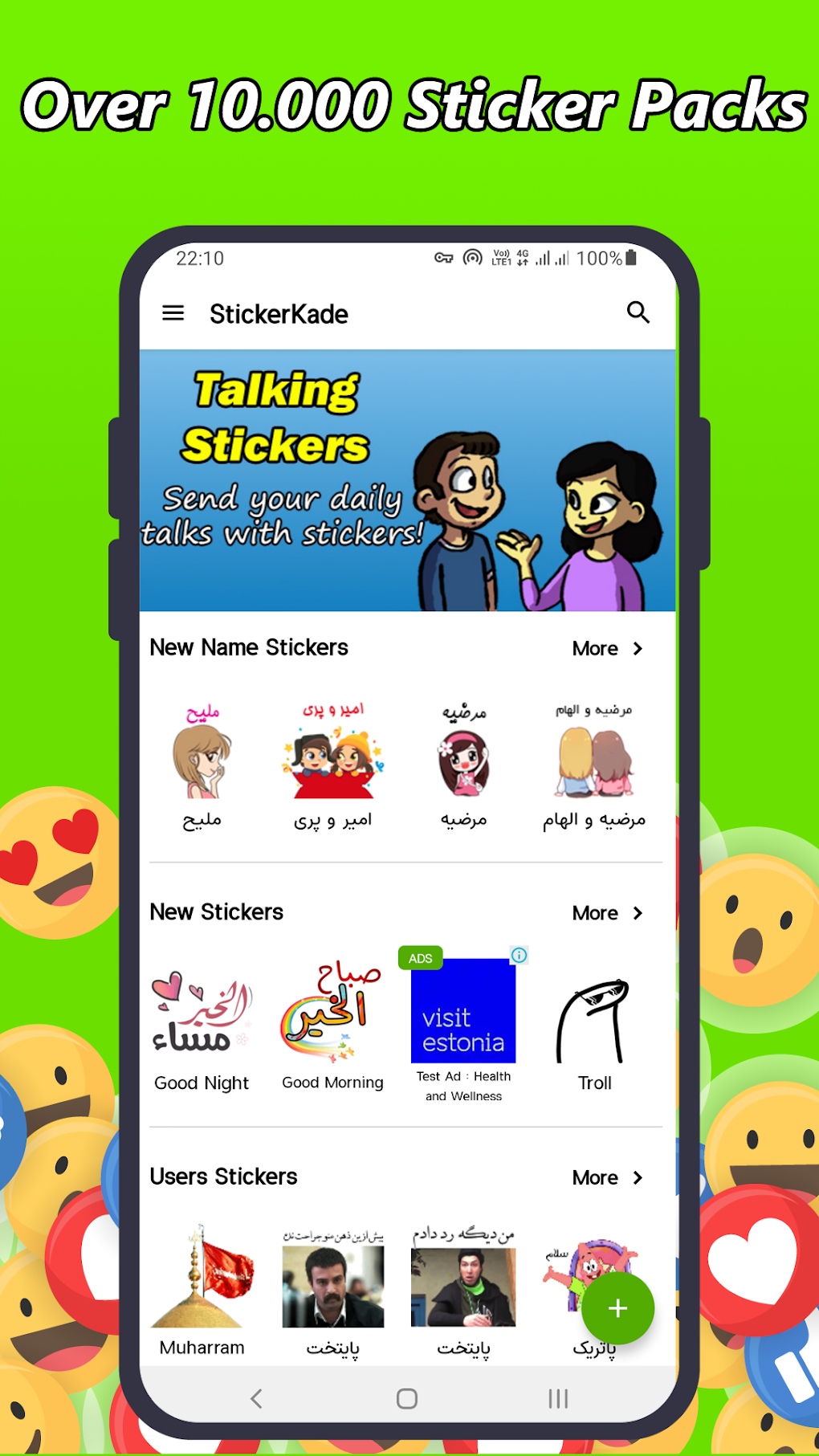 Android için StickerKade for WhatsApp - İndir