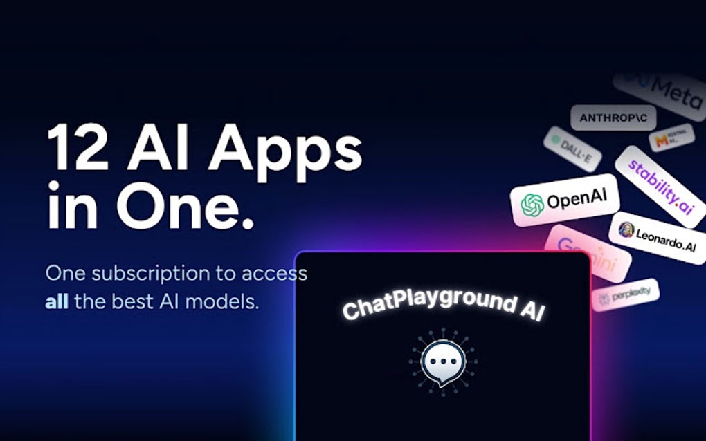 ChatPlayground.ai - 14 AI apps and features in one! สำหรับ Google Chrome - ส่วนขยาย ดาวน์โหลด