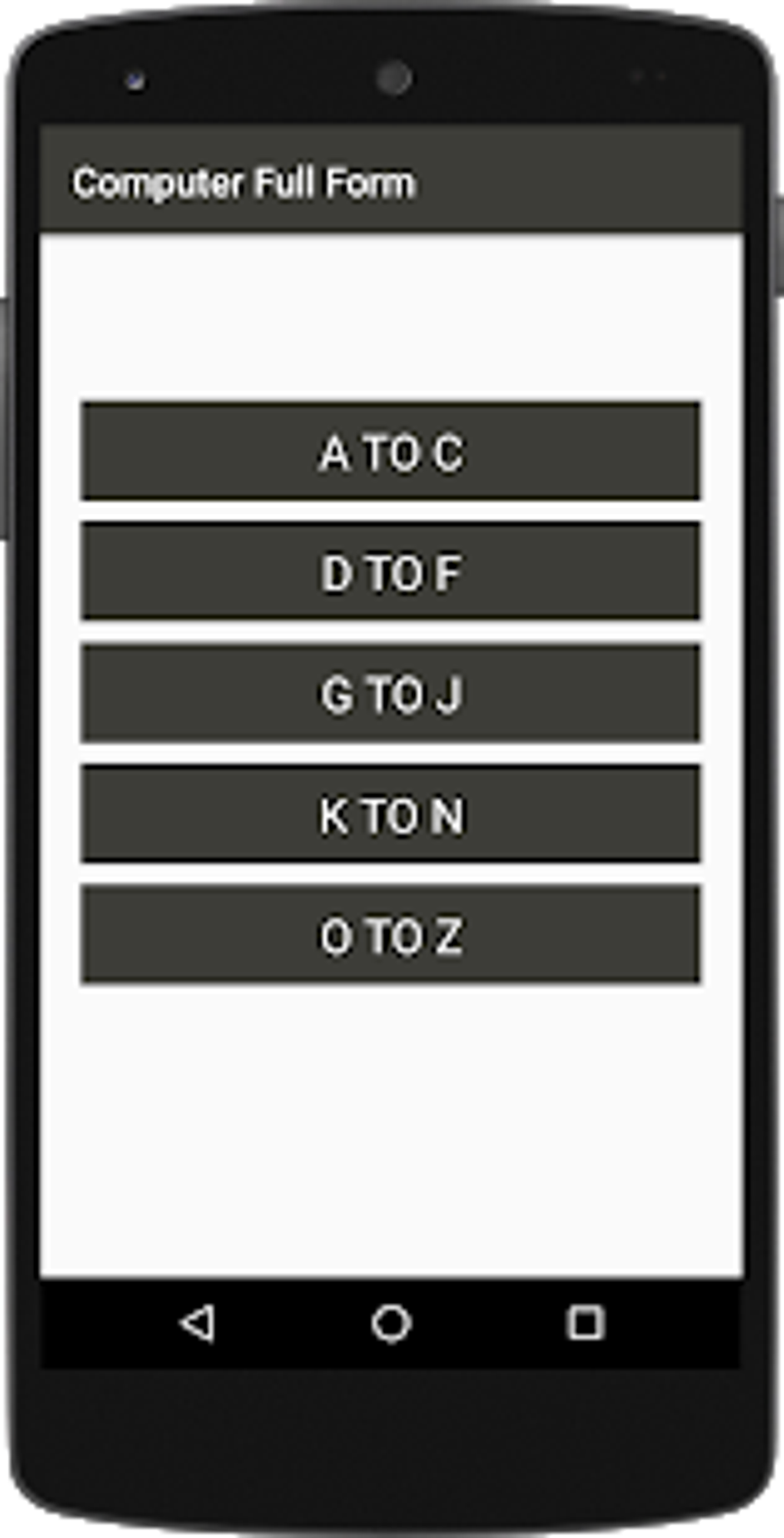 Computer Full Form A To Z APK Android 