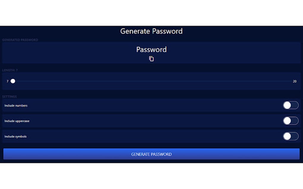 Password Generator para Google Chrome - Extensão Download