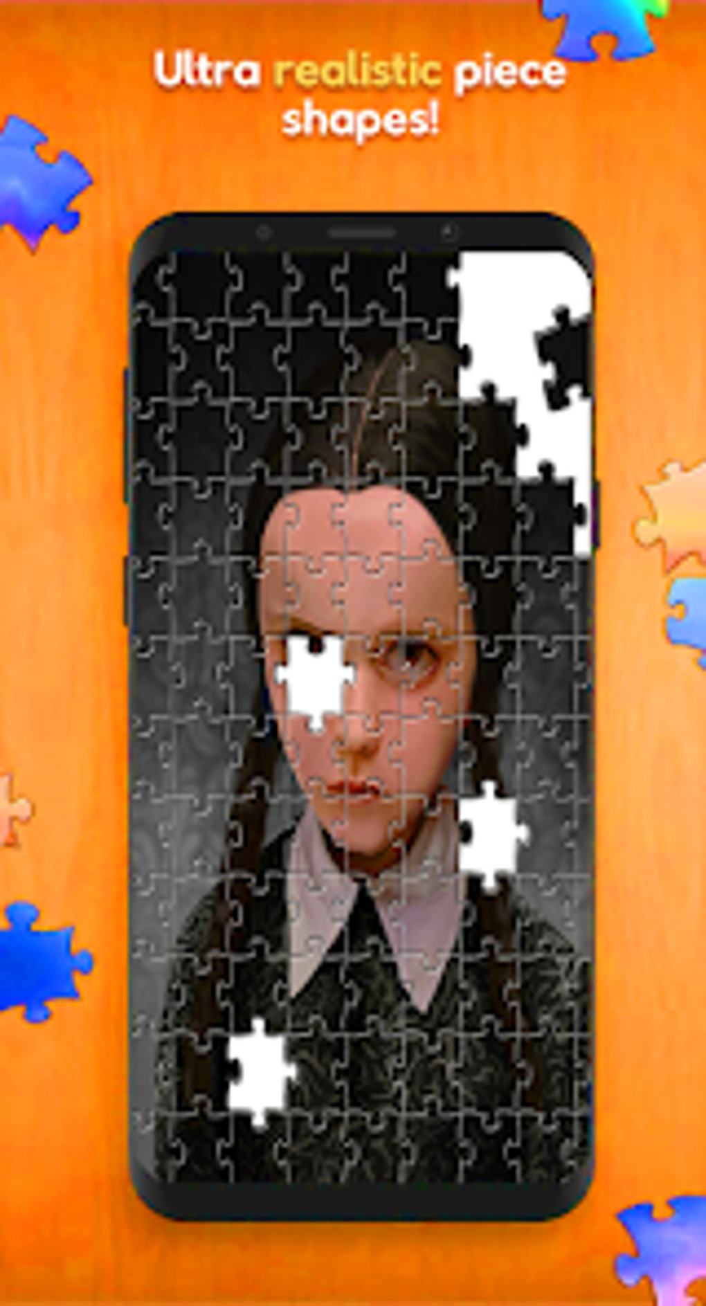Wednesday Addams Jigsaw Puzzle para Android - Descargar