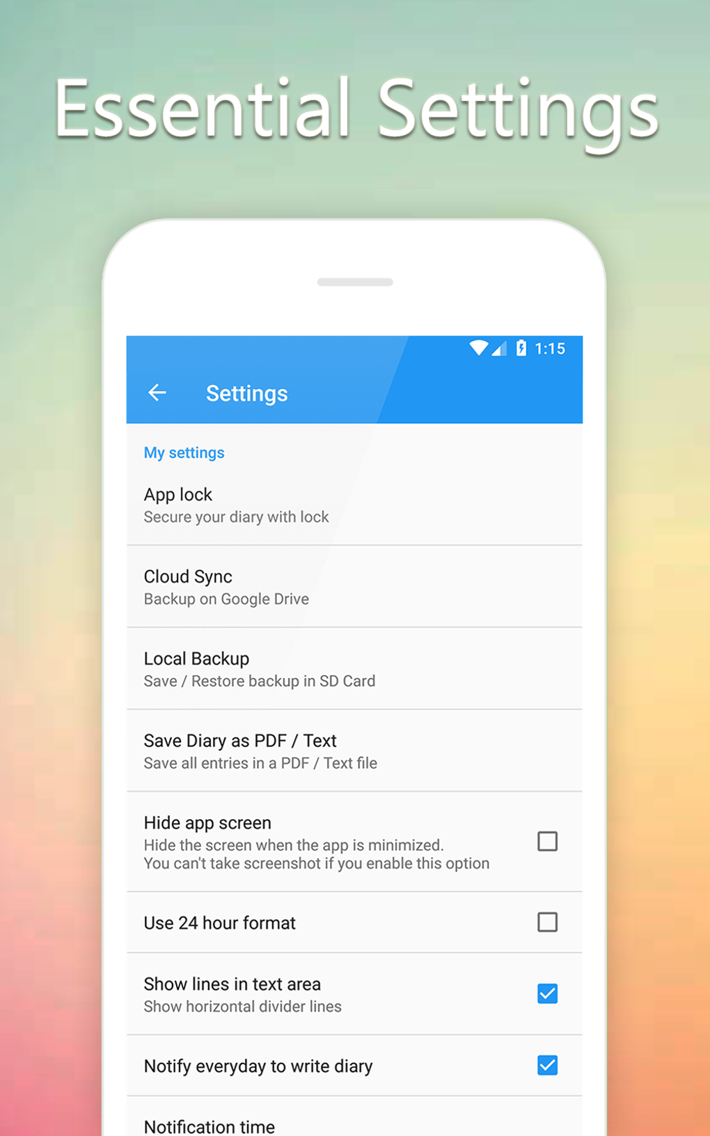 Diary Book - Journal With Lock Photos Themes APK for Android - Download