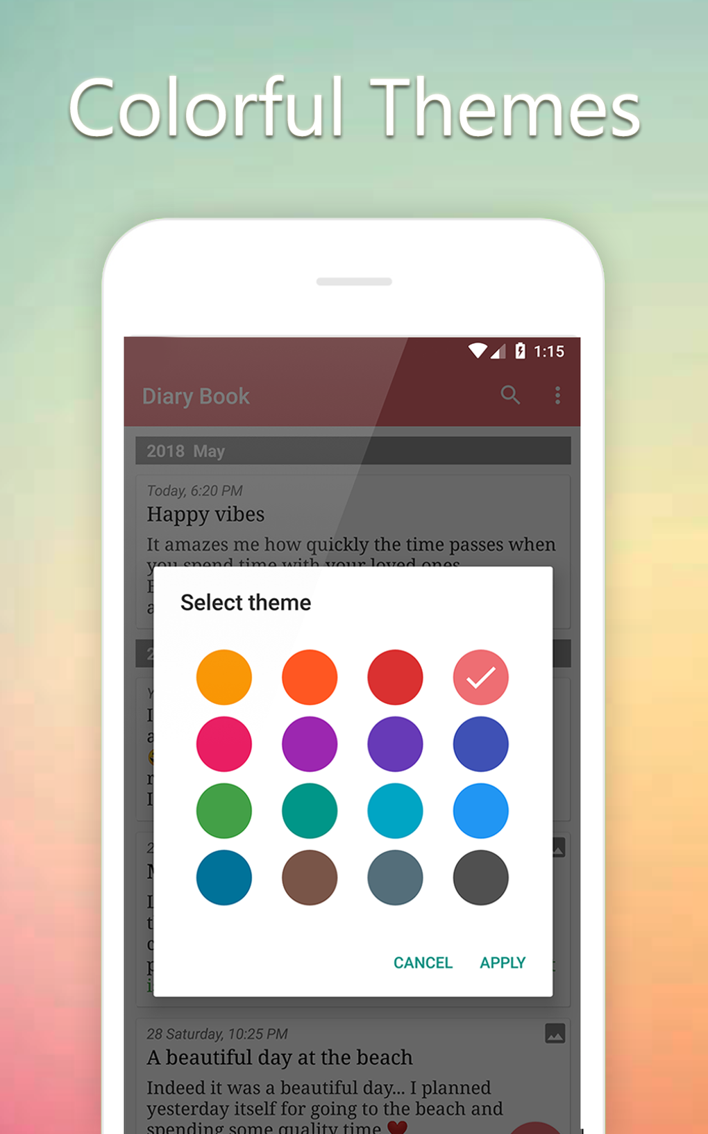 Diary Book - Journal With Lock Photos Themes APK for Android - Download