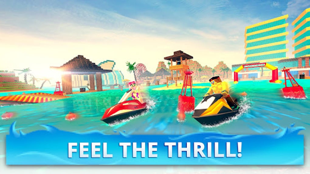 Jet Ski Craft Crafting Stunts Jetski Games 3D APK for Android - Download