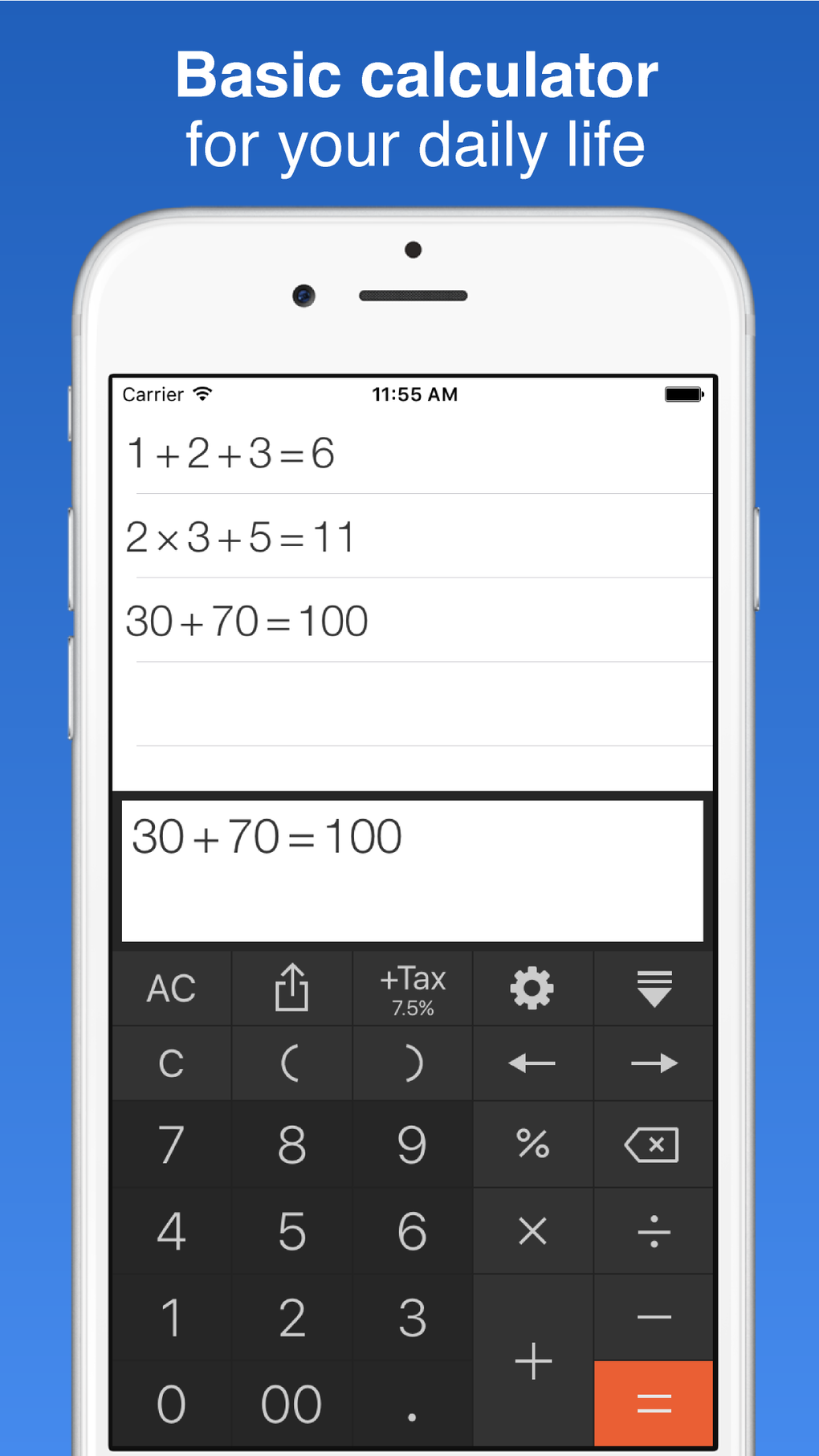 Rapid Quick Calculator Pro para iPhone - Descargar