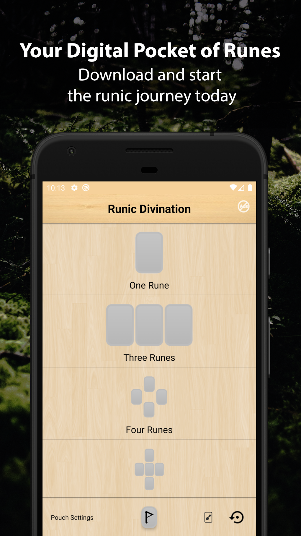 Runic Divination - Runes Tarot para Android - Descargar