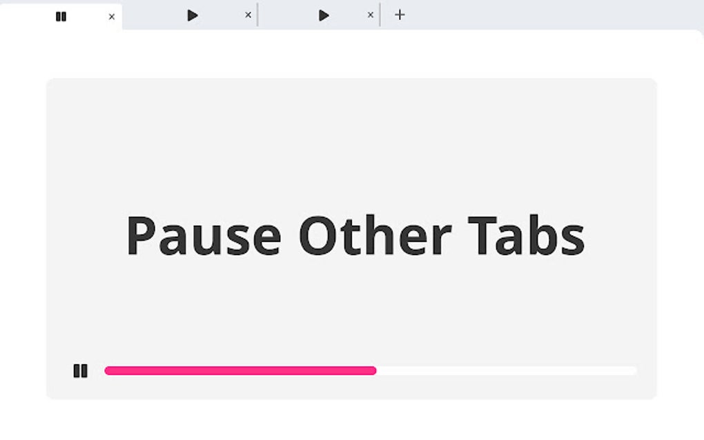 Pause other tabs para Google Chrome - Extensión Descargar