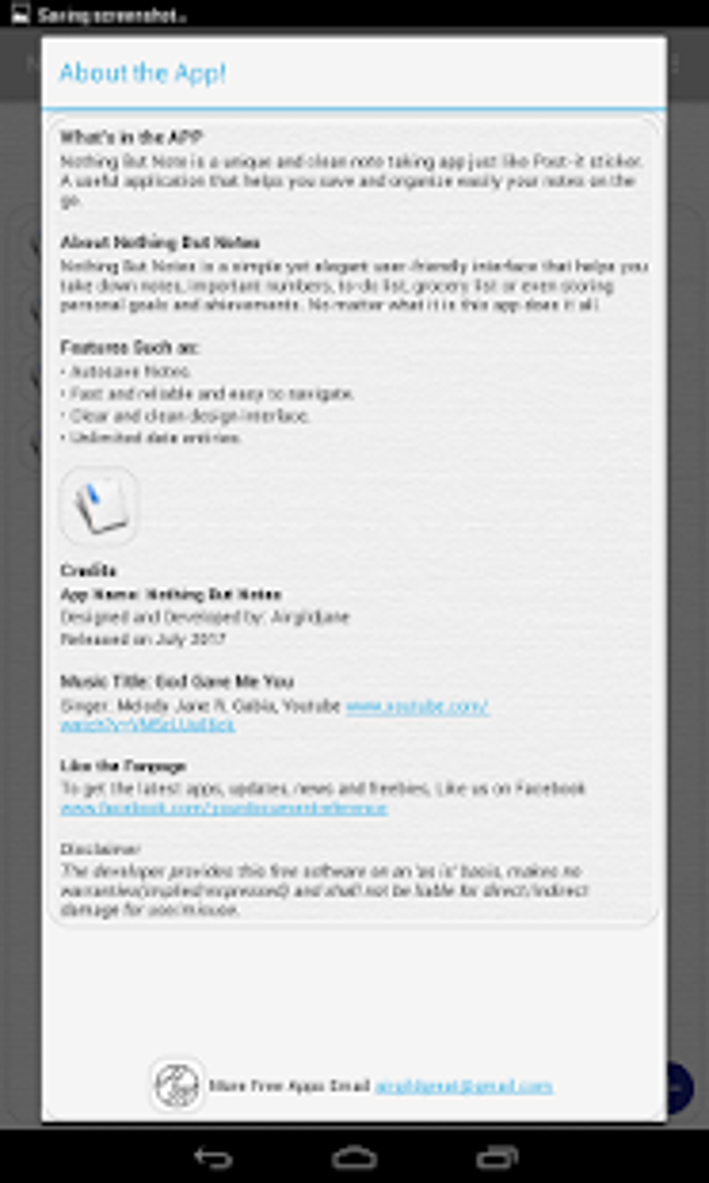 Nothing But Notes APK para Android - Descargar