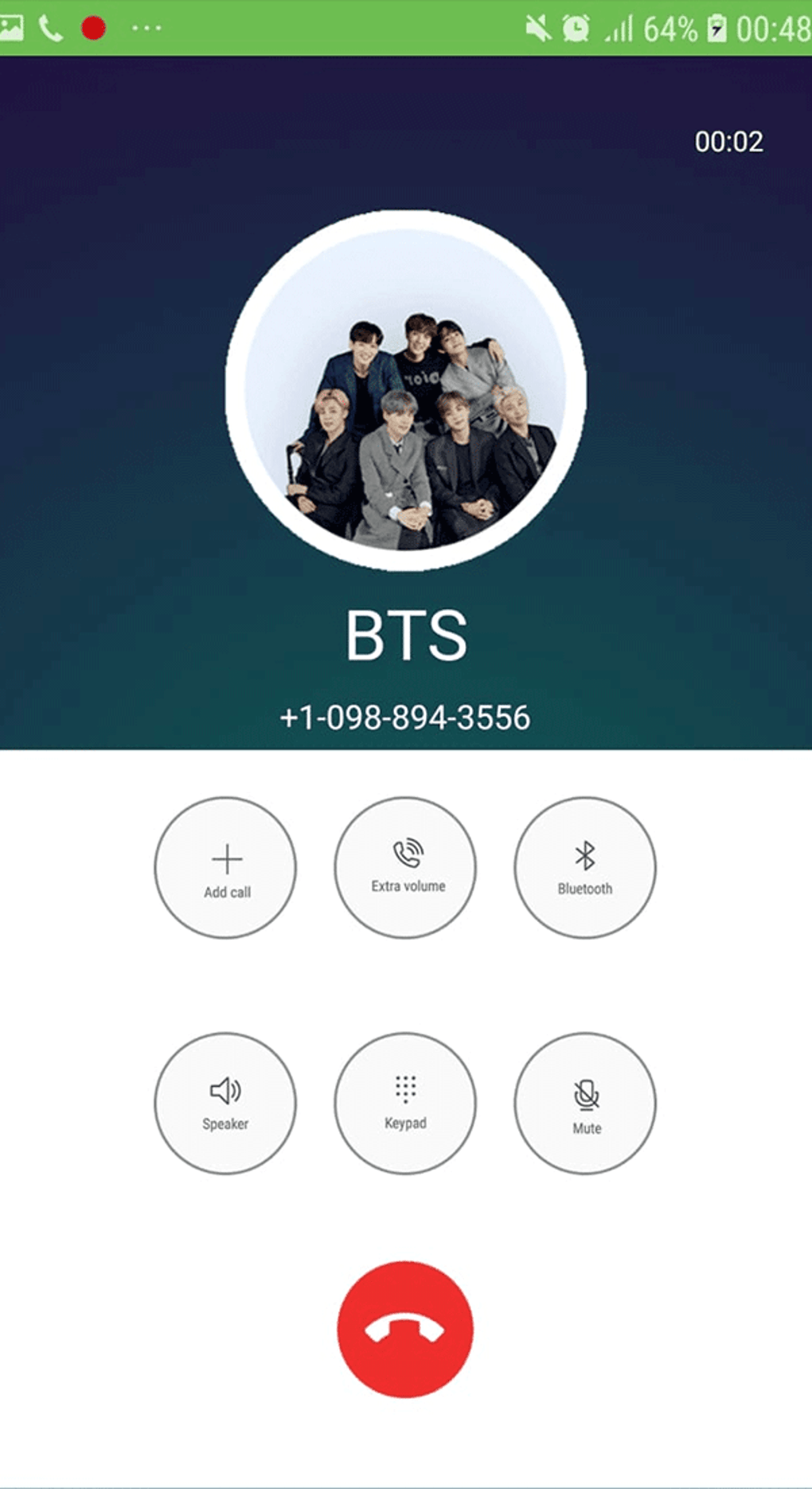 Fake call korean band chat for Android - Download