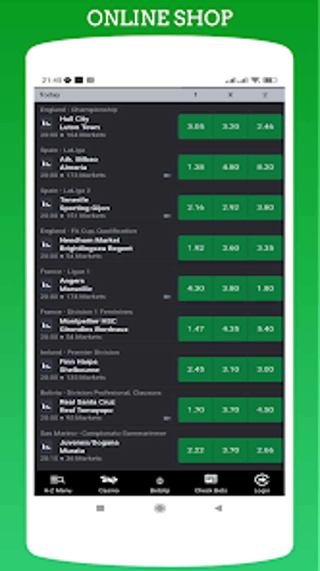 Android için Download Codes for Bet9ja - İndir