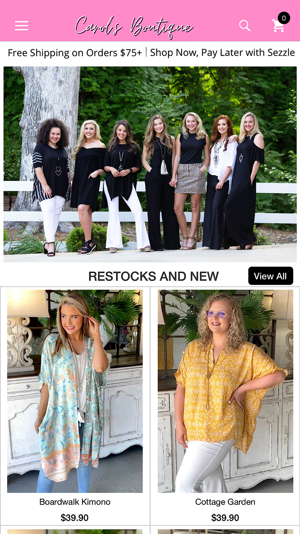 Carols Boutique for iPhone - Download