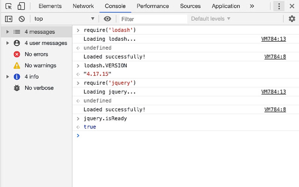 Require for Google Chrome - Extension Download