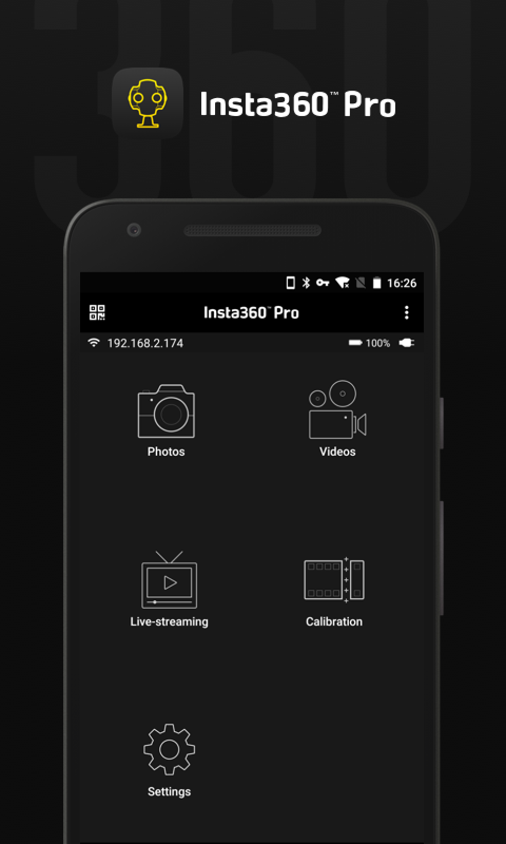 Android 용 Insta360 Pro Camera Control App APK - 다운로드