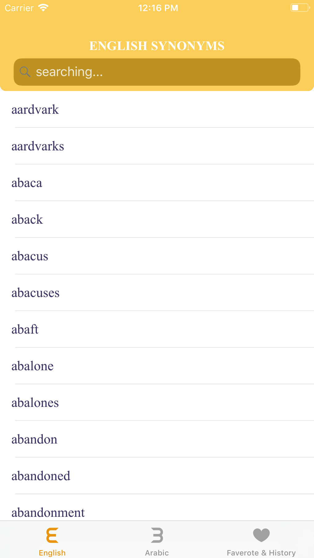 English Synonyms And Antonyms For IPhone Download English Synonyms And Antonyms For IPhone Download